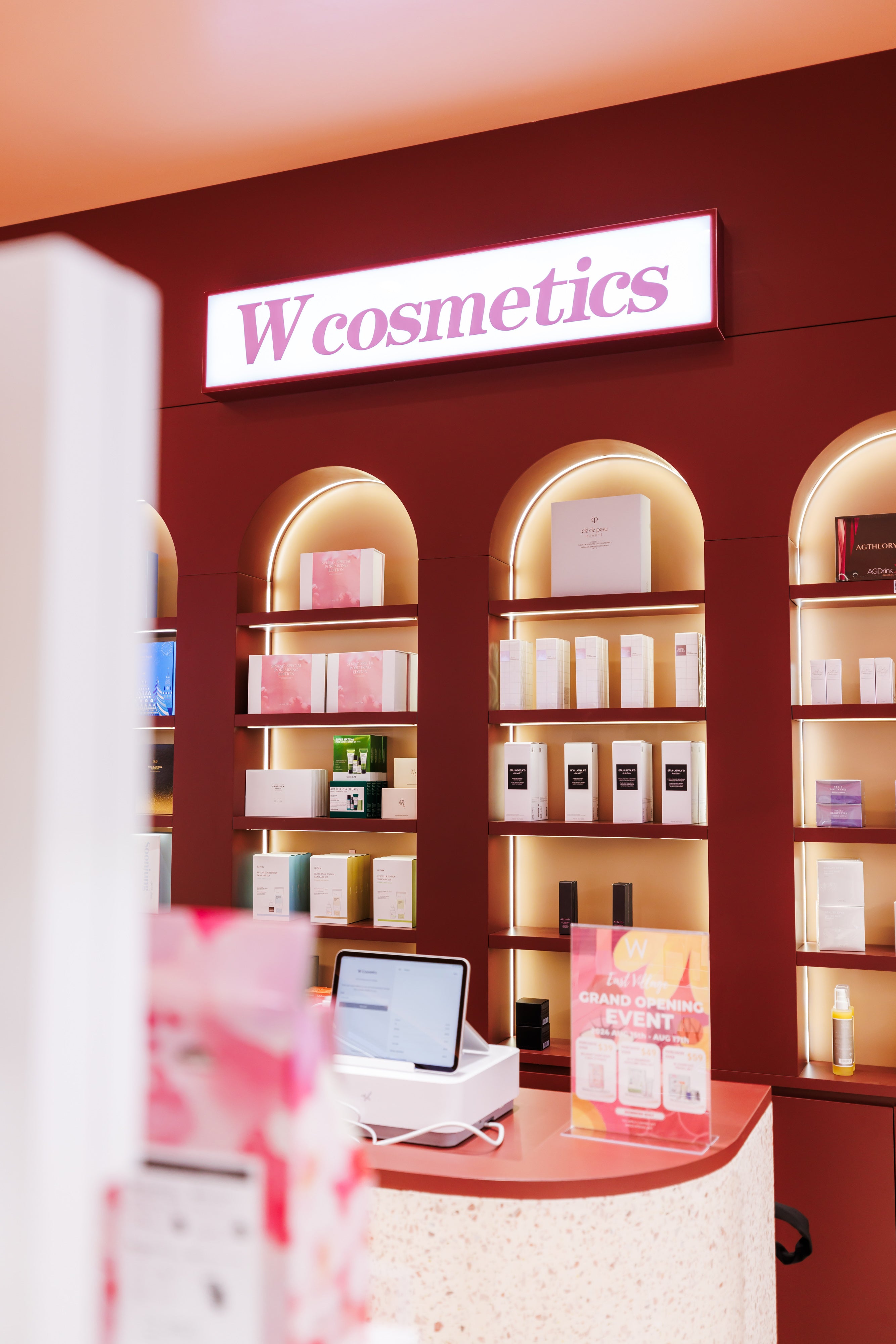 Announcing the Grand Opening of W Cosmetics in East Village Shopping C ...