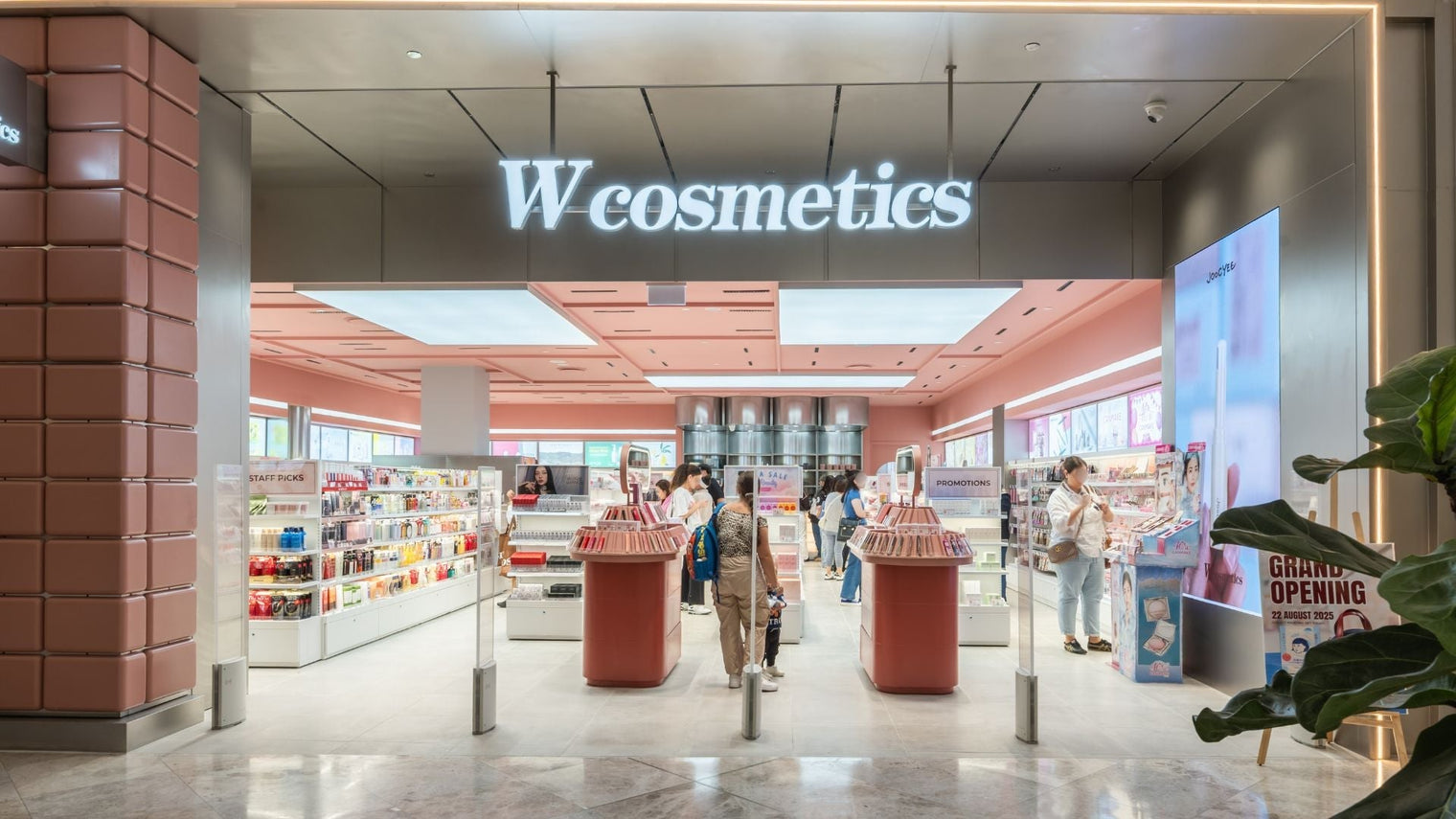 New Westfield Chermside Store – W Cosmetics