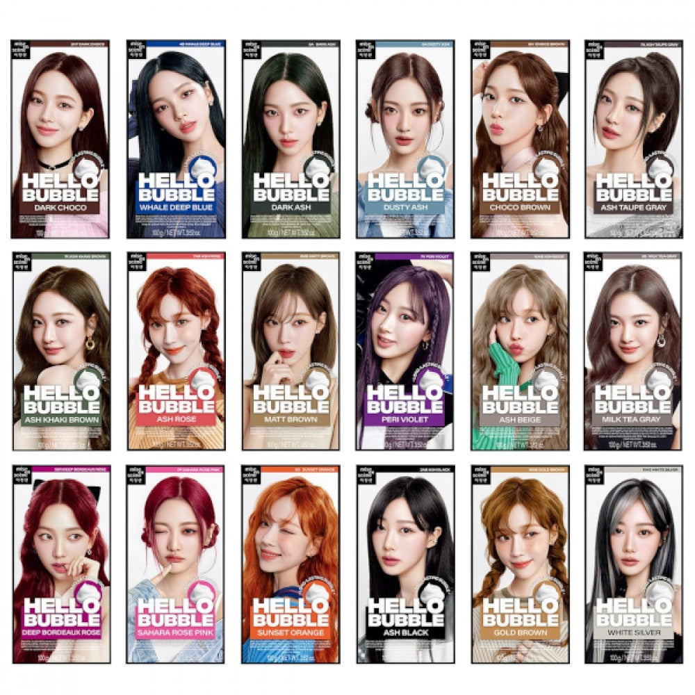 Mise En Scene New Hello Bubble Hair Color – W Cosmetics