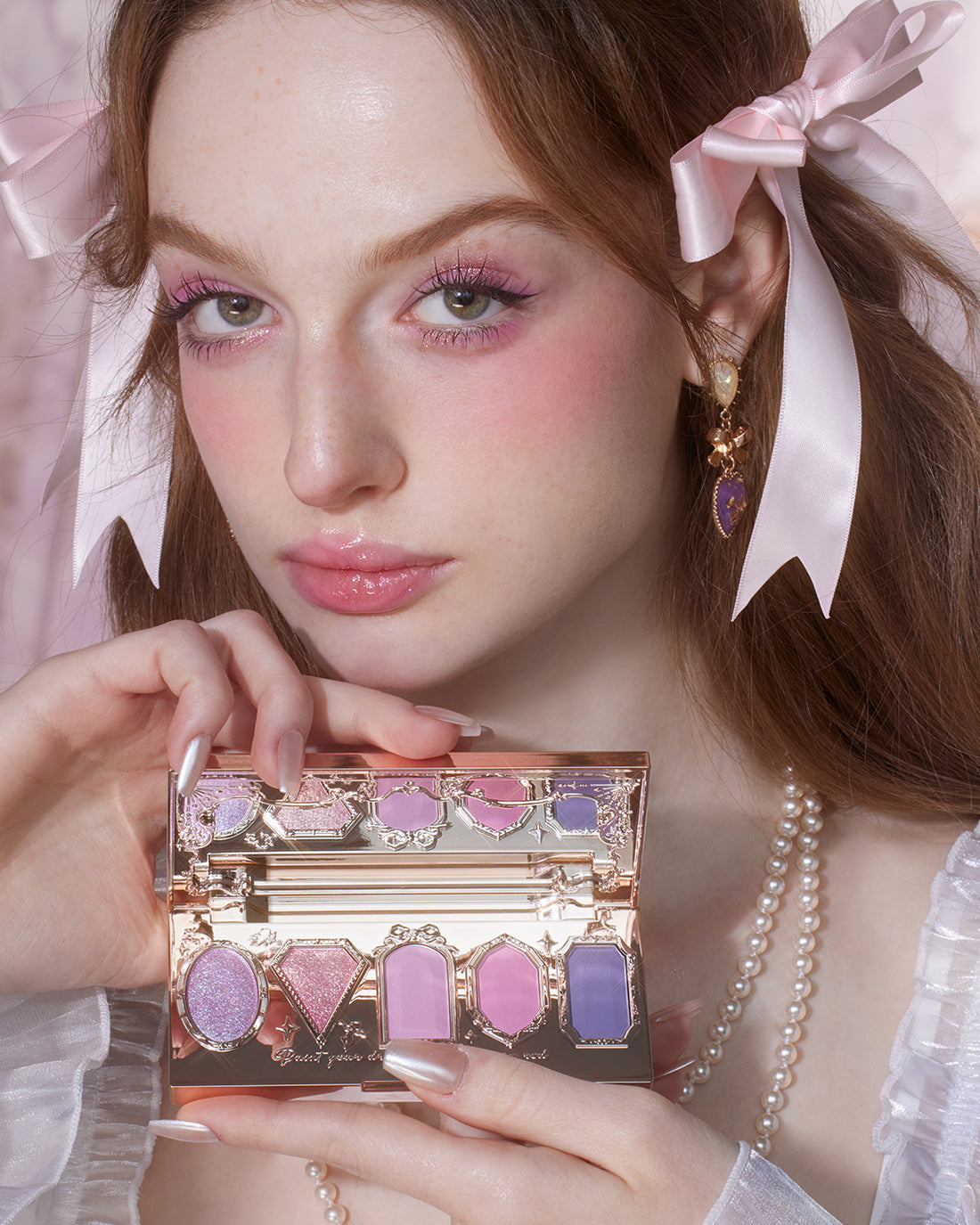 Flower Knows Strawberry Rococo Series Five-Color Eyeshadow Palette – W ...