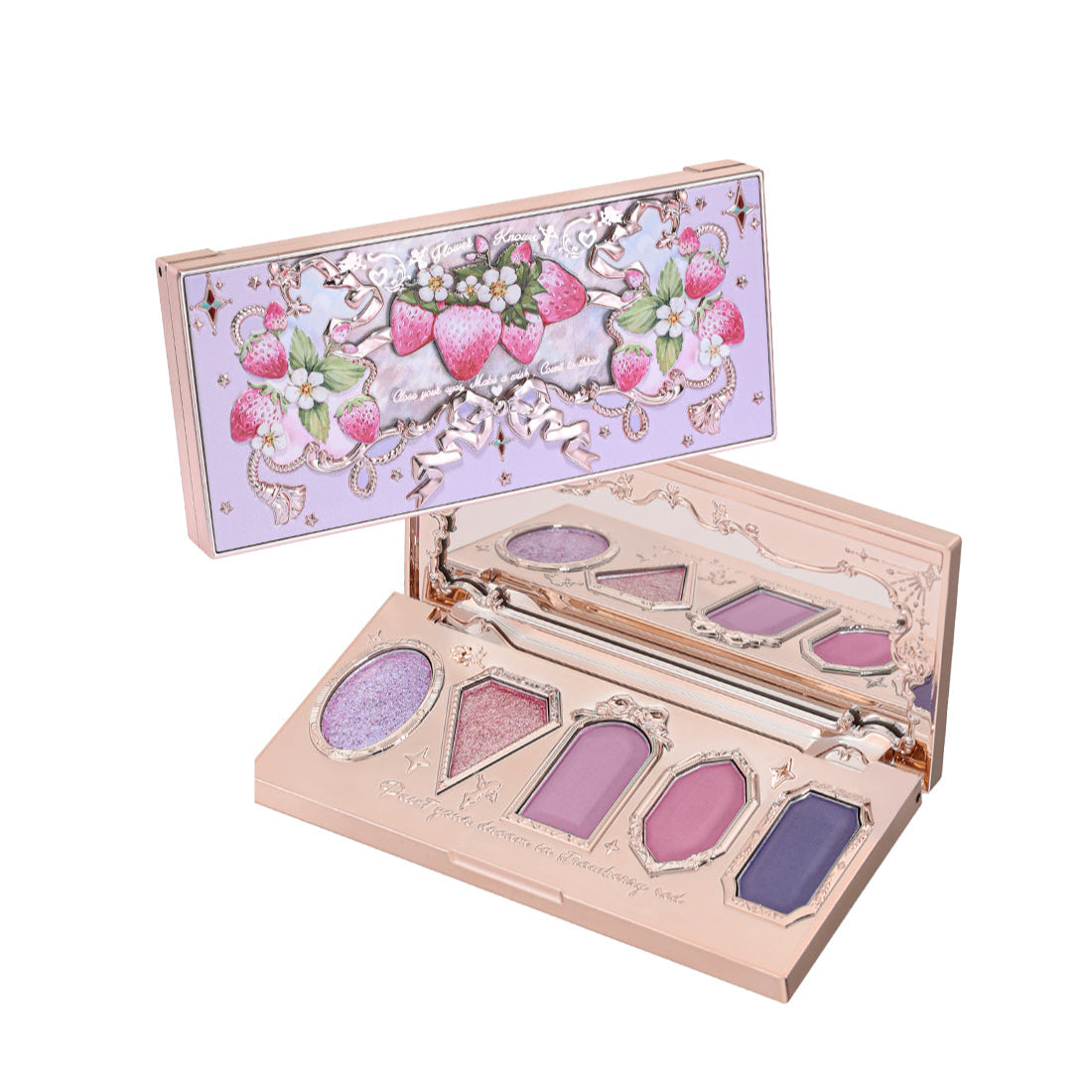 Flower Knows Strawberry Rococo Series Five-Color Eyeshadow Palette – W ...