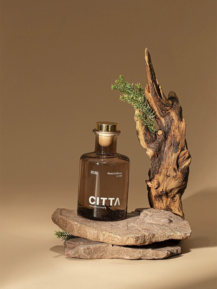 Citta West Moss Earth Round Bottle Reed Diffuser 200ml – W Cosmetics