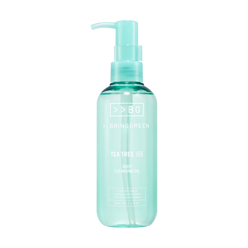 BringGreen Tea Tree Cica Deep Cleansing Oil 200ml – W Cosmetics