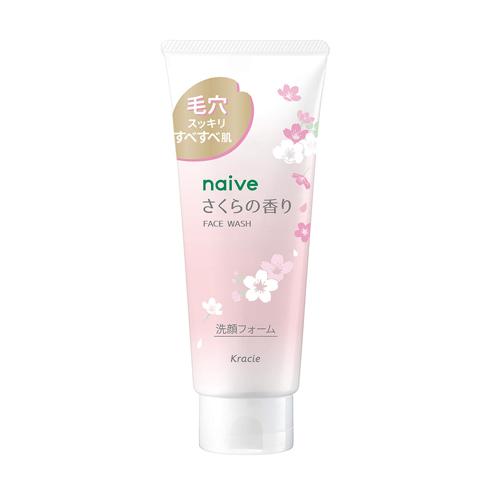 Naive Facial Wash Sakura – W Cosmetics