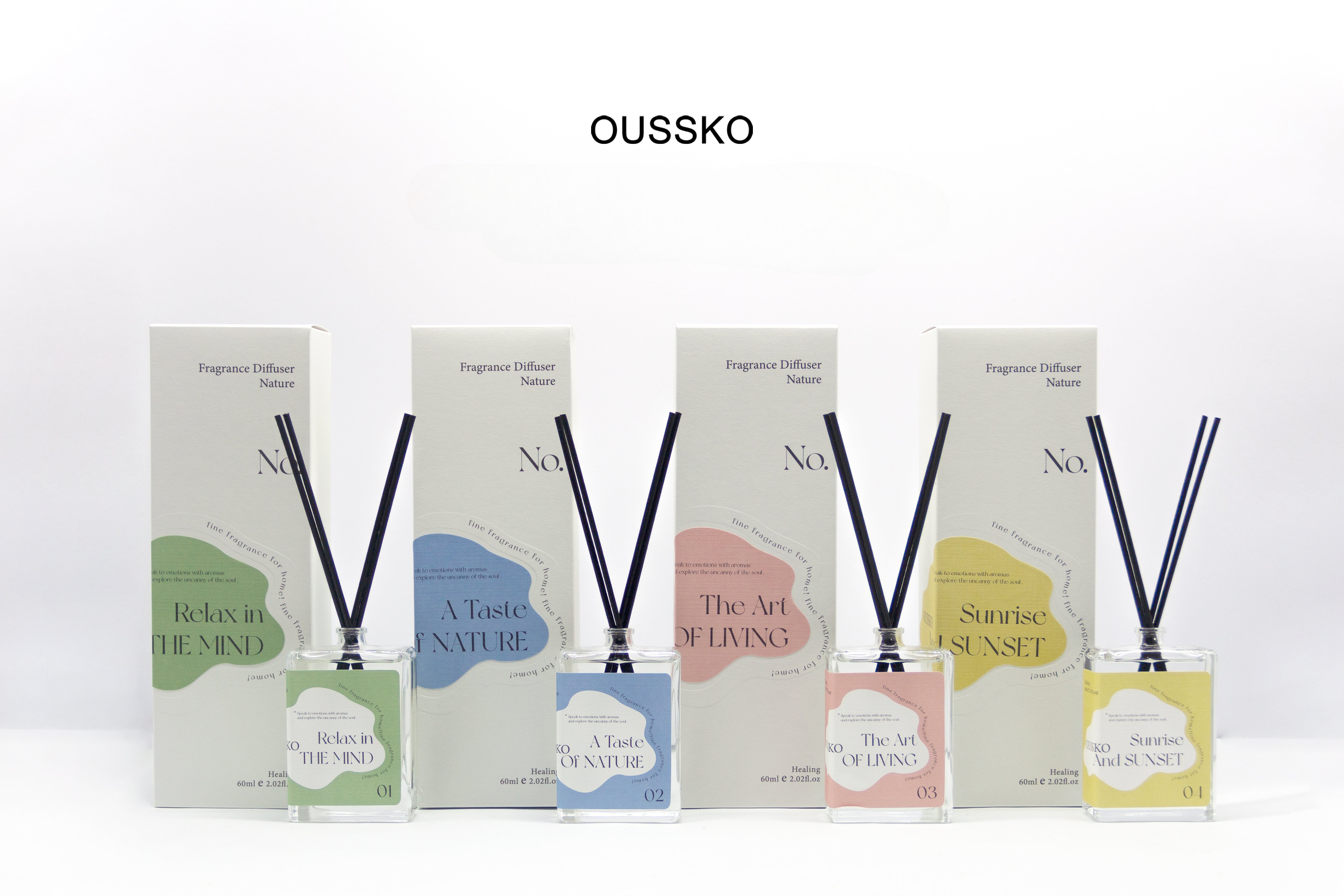 Oussko Reed Diffuser 60ml – W Cosmetics