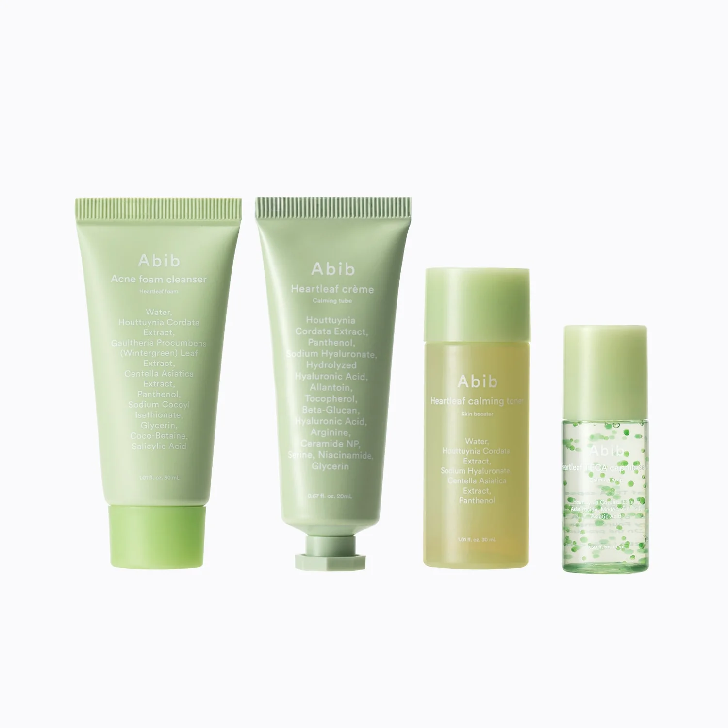 Abib Heartleaf Calming Trial Kit – W Cosmetics