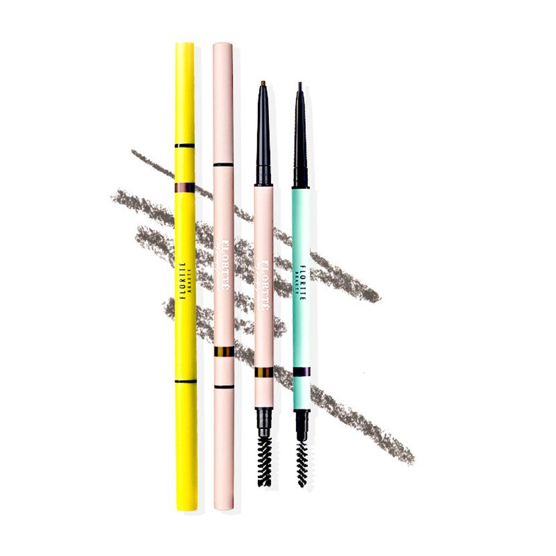 Flortte Rotating Double-Headed Fine Eyebrow Pencil 0.05g – W Cosmetics