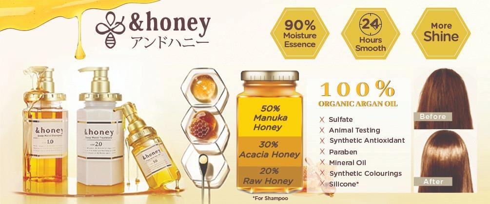 &Honey Deep Moist Hair Oil 3.0 100ml – W Cosmetics