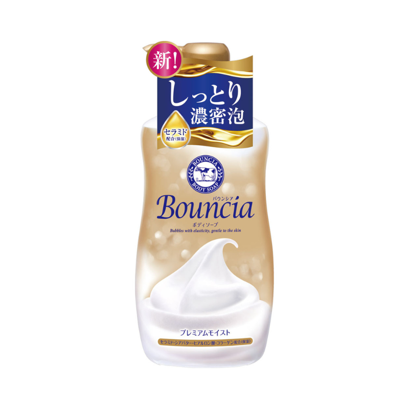 Bouncia Body Soap Premium Moist Silky Blossom Scent 460ml – W Cosmetics